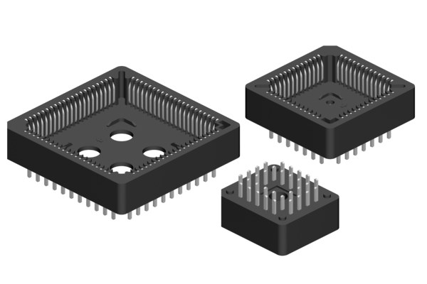 LCC- and PLCC-Sockets - EMC electro mechanical components GmbH