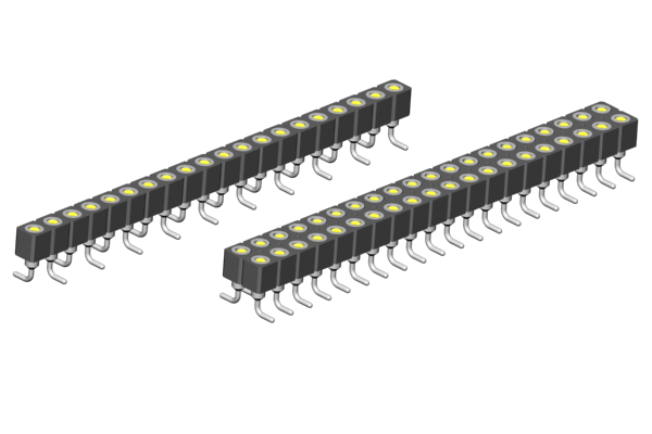 EMC electro mechanical components GmbH: SMT - Socket Strips